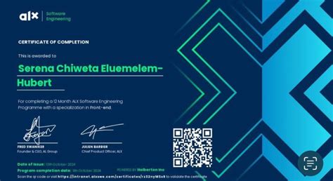 Serena Samuel On Linkedin Alxgraduate Softwareengineering Techjourney Fullstackdevelopment