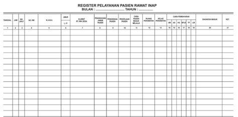 Buku Register Igd