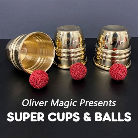 Super Cups And Balls Brass Approachchina Magic