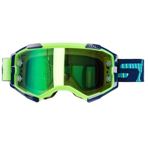 Scott Goggle Fury Blueyellow Green Chrome Works Maciag Offroad