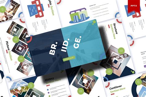 The Bridge Powerpoint Template 85881 Templatemonster