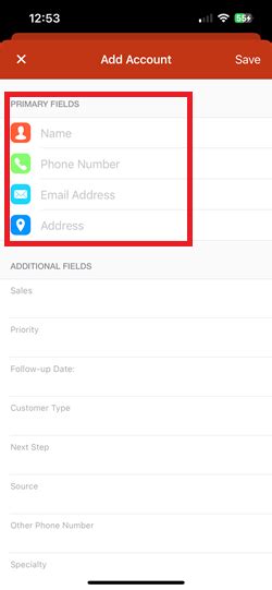 how to create accounts in badger maps iphone badger maps