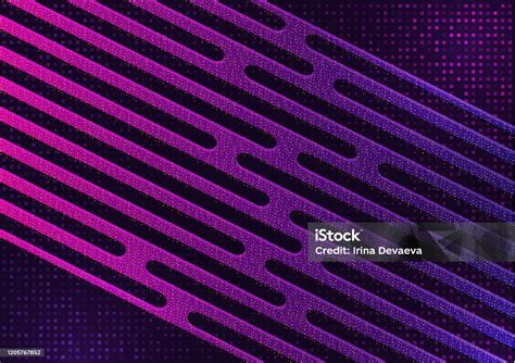 검은 색 배경에 추상 경사 기하학적 모양 줄무늬 하프 톤 사각형 밝은 그라데이션 작은 입자 표지 디자인 명함 전단지를위한 범용 템플릿 0명에 대한 스톡 벡터 아트 및 기타