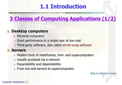 Ppt 1 Computer Abstractions And Technology Powerpoint Presentation