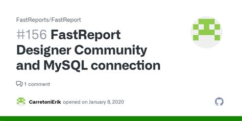 fastreport designer community and mysql connection · issue 156
