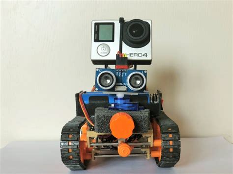 Arduino Robot W Gopro And Fpv Iphone Control Via Bluetooth