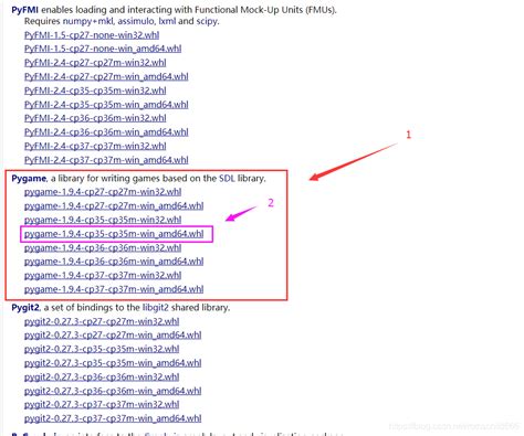 在 Windows系统中安装 Pygame 详细过程pygame主体在电脑的什么地方 Csdn博客 在 Windows系统中安装 Pygame 详细过程pygame主体在电脑的什么地方 Csdn博客