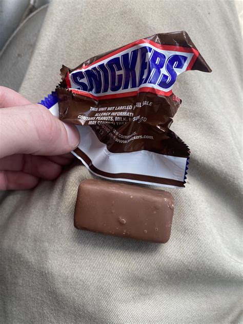 Snickers Without Big Dk Vein Rmildlyinfuriating
