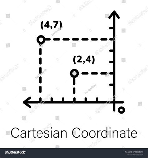 check out this linear icon cartesian stock vector royalty free
