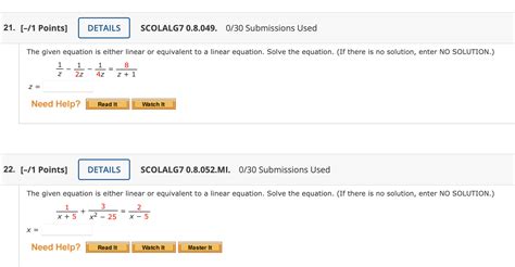 Solved The Given Equation Is Either Linear Or Equivalent To