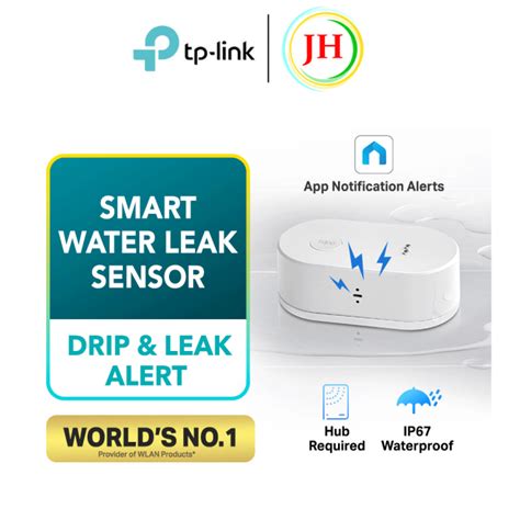 TP Link Tapo T Smart Water Leak Sensor IP Waterproof Tapo Hub H Requirement Lazada