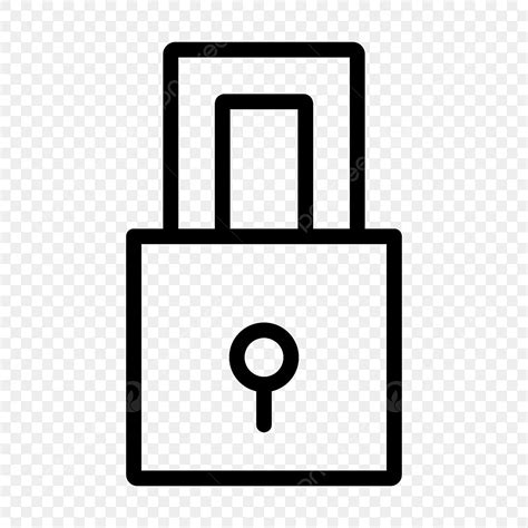 간단한 자물쇠 Png 일러스트 Psd 및 클립 아트에 대한 무료 다운로드 Pngtree