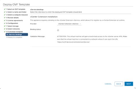 Deploy And Configure VSphere Replication