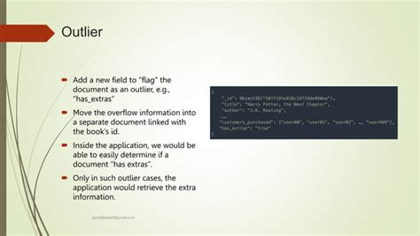 Mongodb Schema Pattern Kalpit Panditpptx