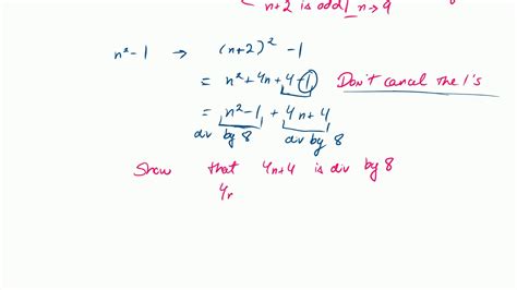 Induction Divisibility Proof Showing N Is Divisible By YouTube