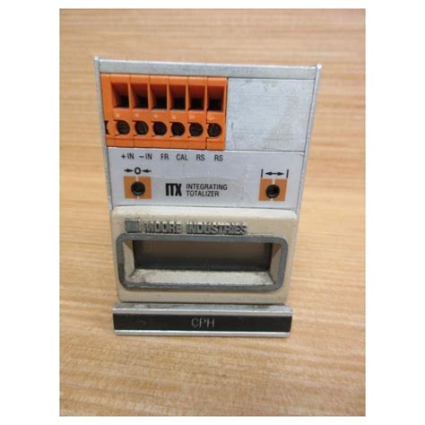 moore industries itx 4 20ma4500cph7vlp fa itx integrating totalizer