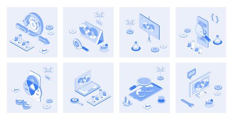 Devops Isometric Concepts Objects Ft 3d And Isometry Envato Elements