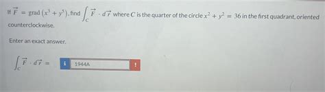 Solved By An EXPERT If Vec F Grad X3 Y5 Find C Vec F Dvec R Where Chegg Com