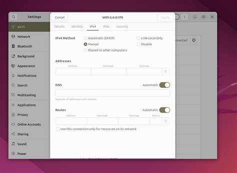 Setting A Static Ip In Ubuntu Linux Ip Address Tutorial
