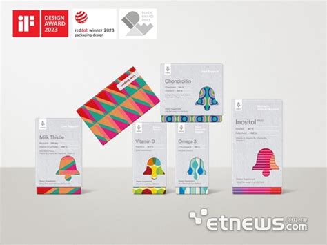 종근당건강 세계 3대 디자인상 Idea 은상 수상 전자신문