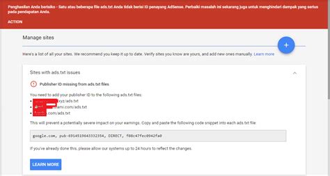 cara mengaktifkan ads txt pada blogger riswan net