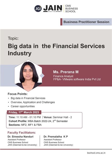 Prerana M On Linkedin Finance Mba Businessanalytics Opportunity Bigdata 16 Comments