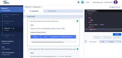 Sai Keerthana Dasari On Linkedin Day39 100daysofcodingchallenge Milestone Assessments Dbms