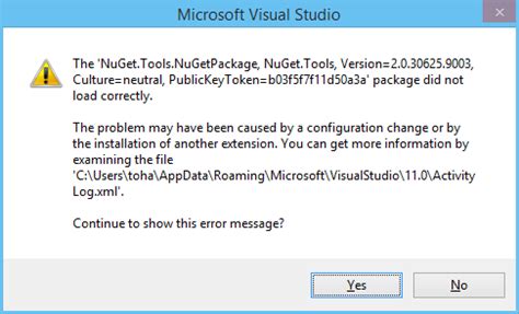 Visual Studio Extension Issues Stack Overflow