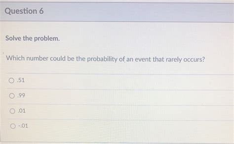 solved question 6 solve the problem which number could be