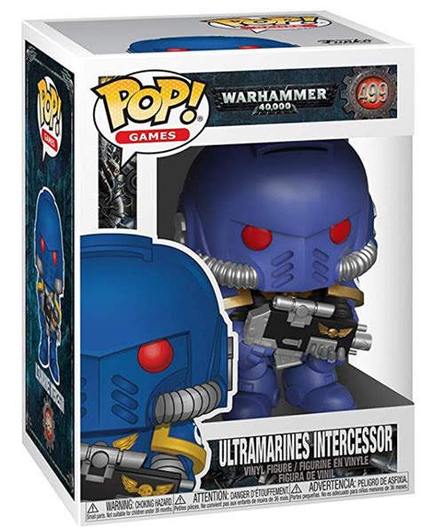 Фигурка Funko POP Games: Warhammer 40 000 – Space Ultramarines ...