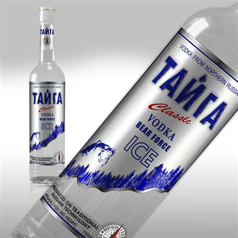 Vodka ТАЙГА ЗАО "Кристалл плюс"