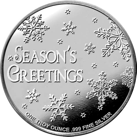 Buy 1 Oz Christmas Snowman Silver Round Fmr Gold