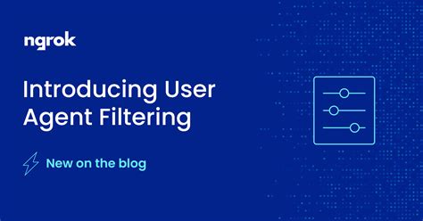 Ngrok Blog Get Started With User Agent Filtering
