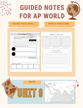AP World History Unit 0 Notes By History With Benefits TPT