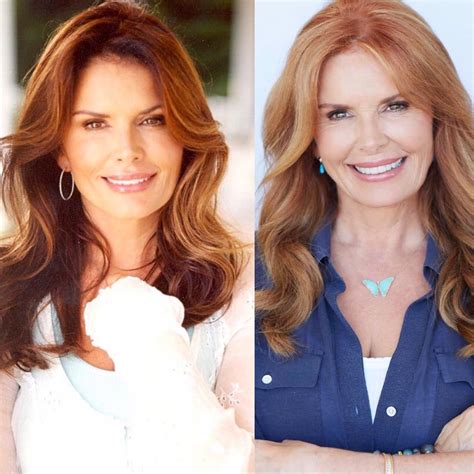 Roma Downey Ten Years Later Hair Is Different Color Facebook