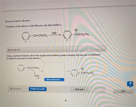 solved 3 attempts left check my work click the draw
