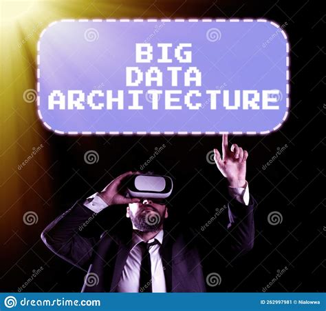 Inspiration Showing Sign Big Data Architecture Business Approach