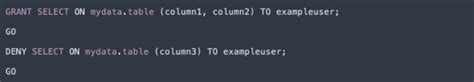 sql server column level security 3 ways to protect columns