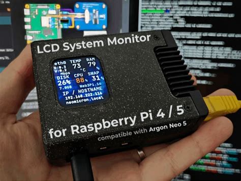 Lcd Dashboard For Raspberry Pi System Monitor