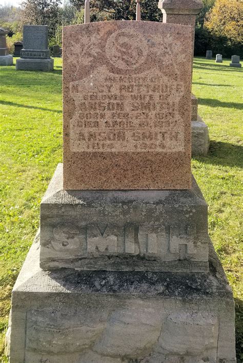 Anson Smith 1814 1904 Homenaje De Find A Grave