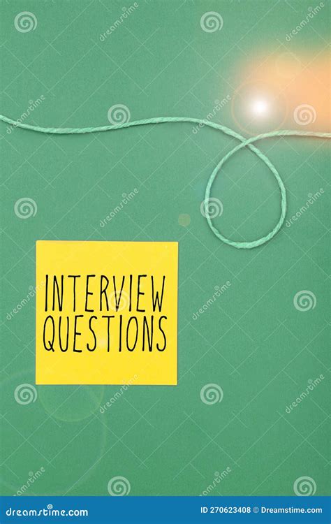 conceptual display interview questions conceptual photo typical topic