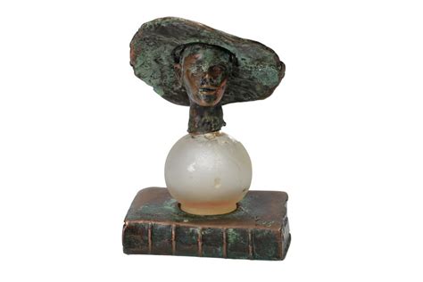 Sold At Auction Marcel Taton Marcel Taton 1957 Een Brons Met Glas