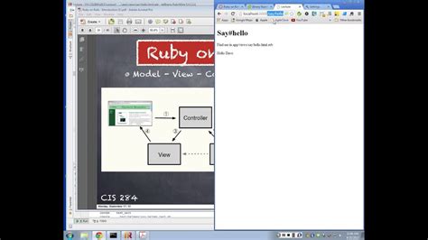 ruby rails 4 0 lecture 2 29 devkit etc youtube