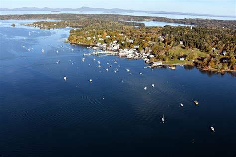 Maine Aerial Photos Deer Isle Bridge And Vinalhaven Philip Greenspun
