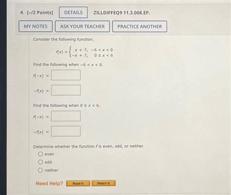 solved consider the following function f x {x 7 −x 7 −6