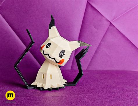 Mimikyu Low Poly Pokemon 3d Model 3d Printable Cgtrader