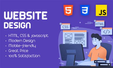 Design Responsive Website Using Html Css And Javascript By Hire