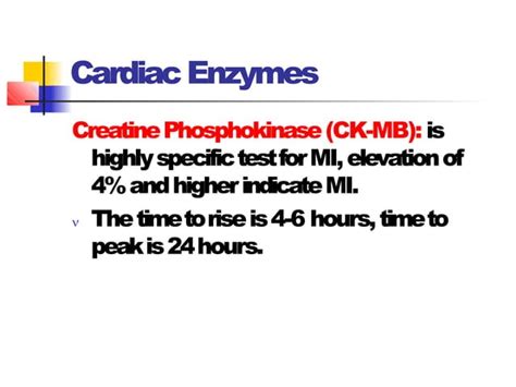 Cardiac Enzymes Pptx