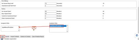 configure outbound dialer for uccx agent based predictive cisco