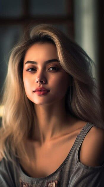 Premium Ai Image Beautiful Girl Best Desktop Wallpaper Backgrounds